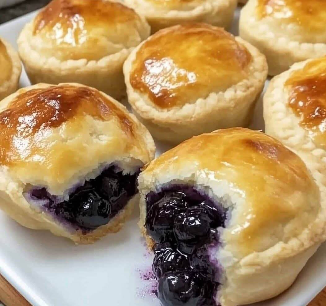 Blueberry Pie Bombs - Quickly Recipes